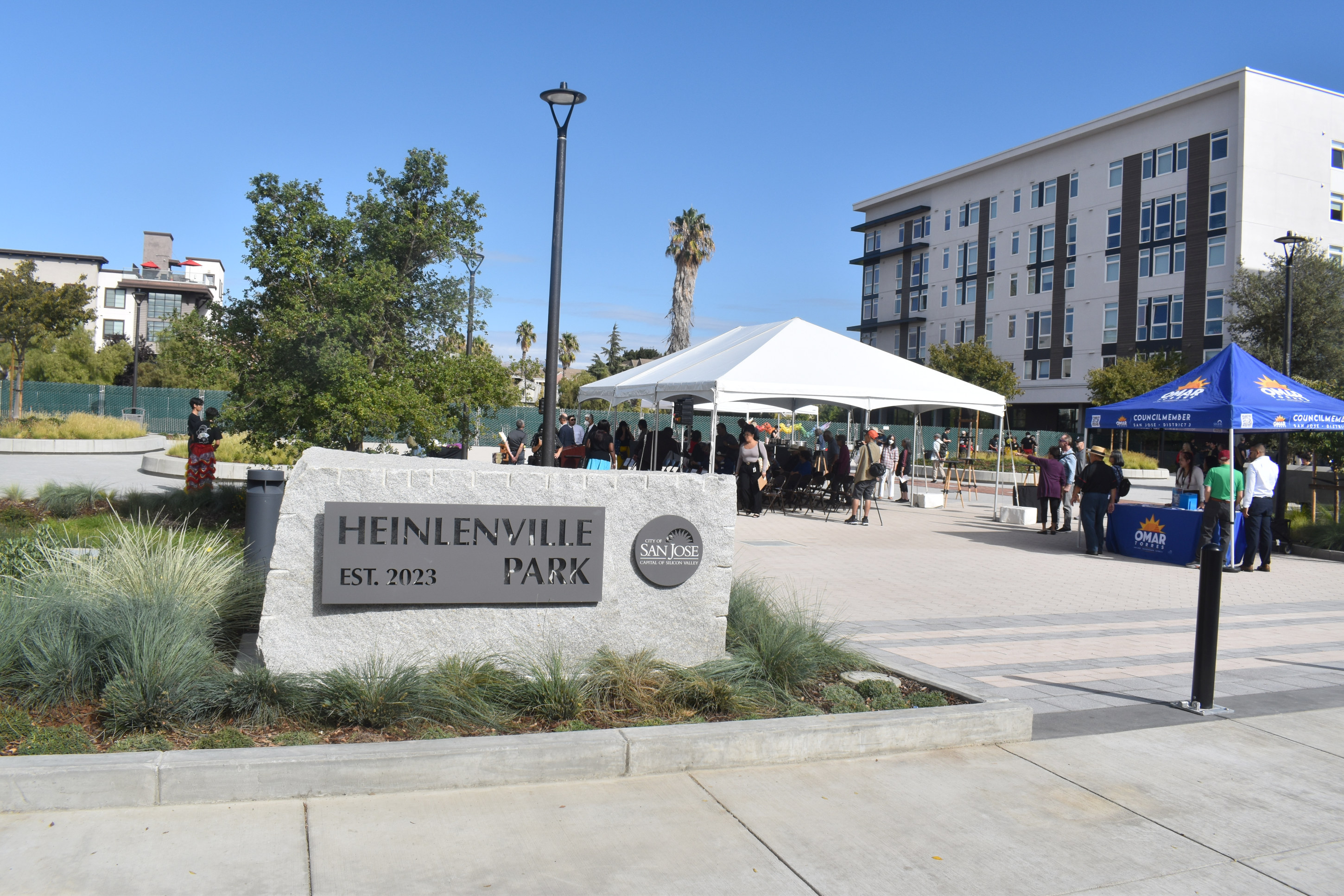 San Jose Japantown Heinlenville Park Opens – Our Lives Our Photographs